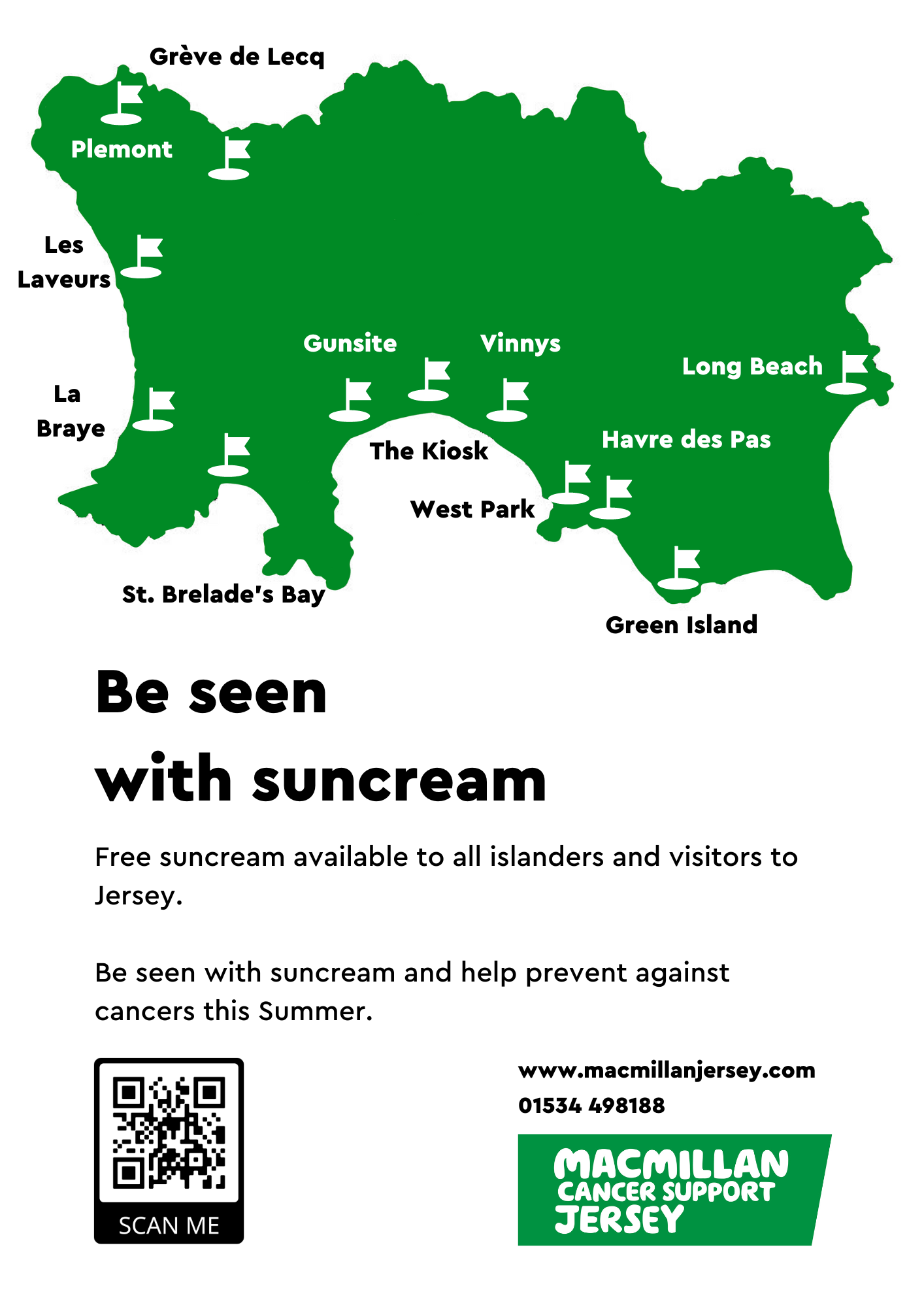 Sun awareness - Macmillan Jersey Portuguese
